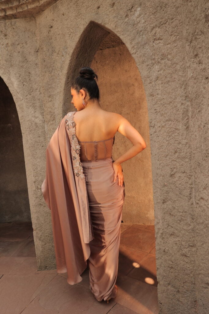 Roseate Saree - Aastha Chhabra